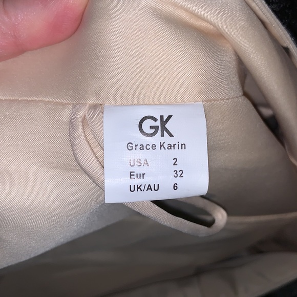 Grace Karin | Dresses | Nwt Wednesday Adams Vibe Prom Fancy Black Dress ...